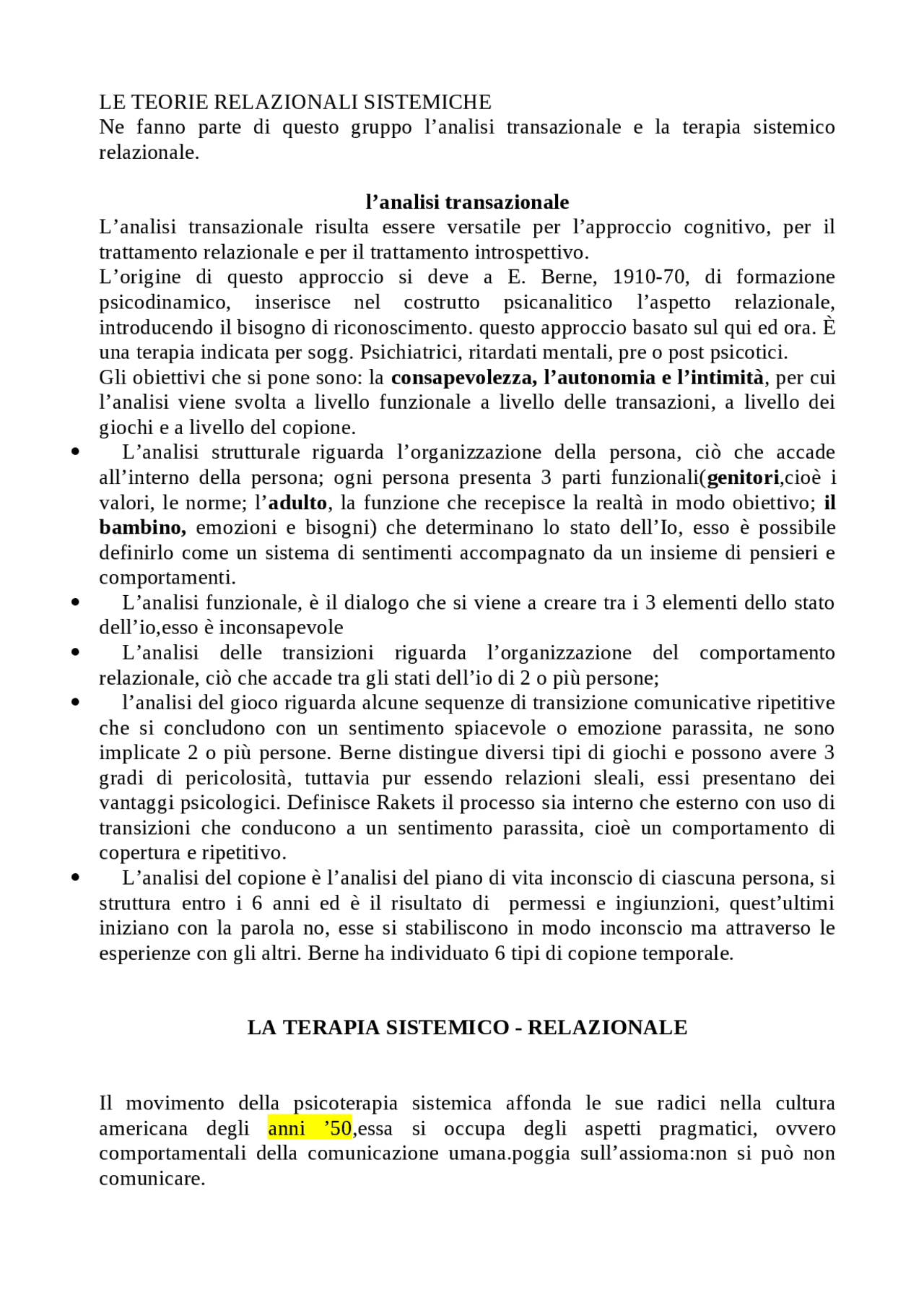 Temi Esame Di Stato Psicologia Docsity