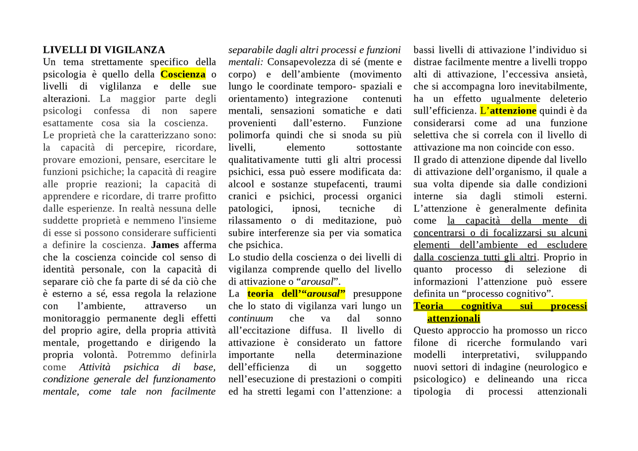 Temi Esame Di Stato Psicologia Docsity
