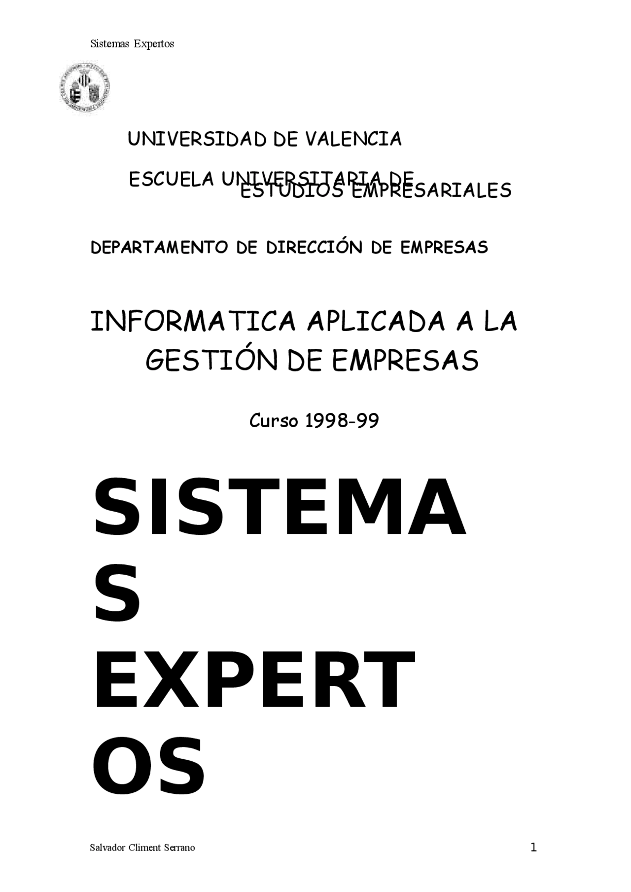 Inteligencia Artificial Docsity