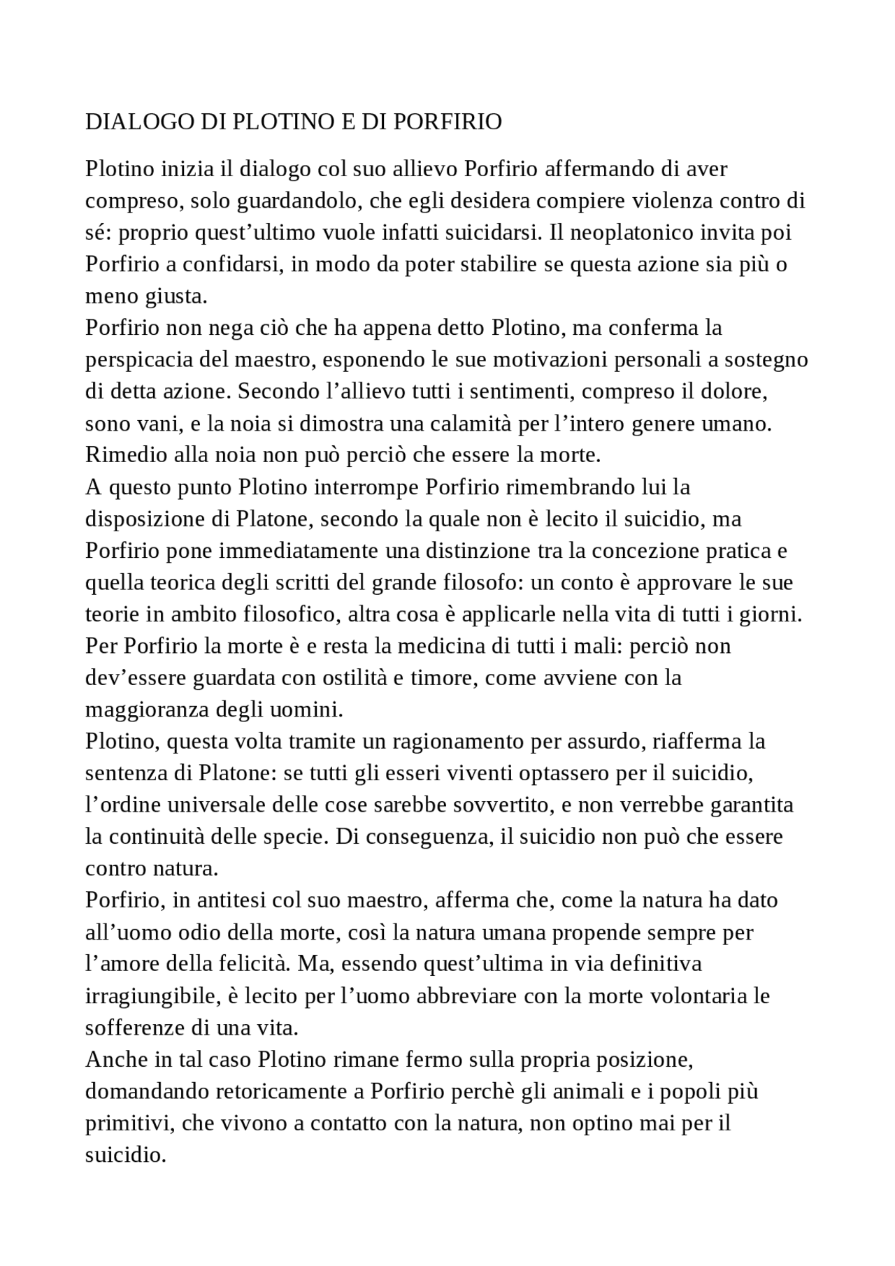 Riassunto Di Alcune Operette Morali Di Leopardi Docsity
