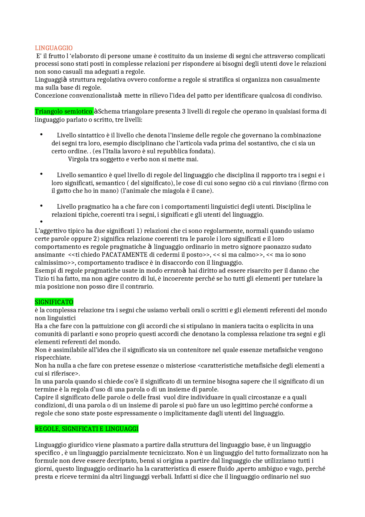 Appunti Di Teoria Generale E Metodi Del Diritto Parte 2 Appunti Di