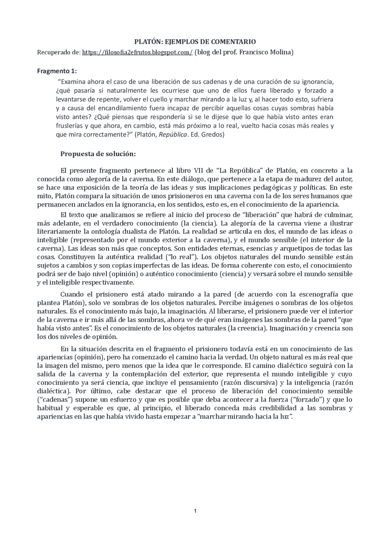 Contenidos Ebau De Platón Docsity