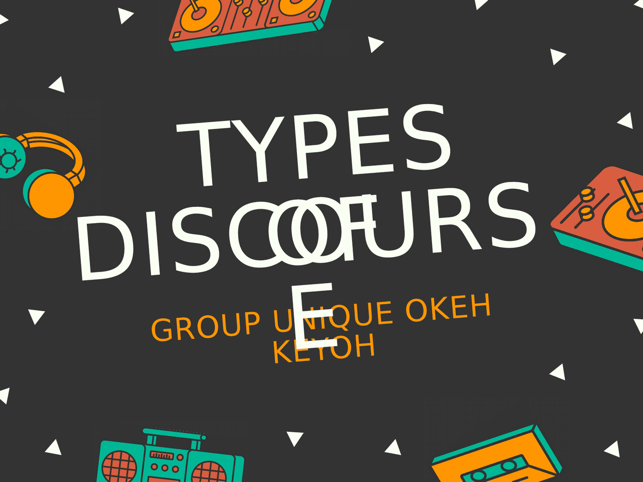 Types Of Discourse In Reading And Writing Skills Lecture Notes