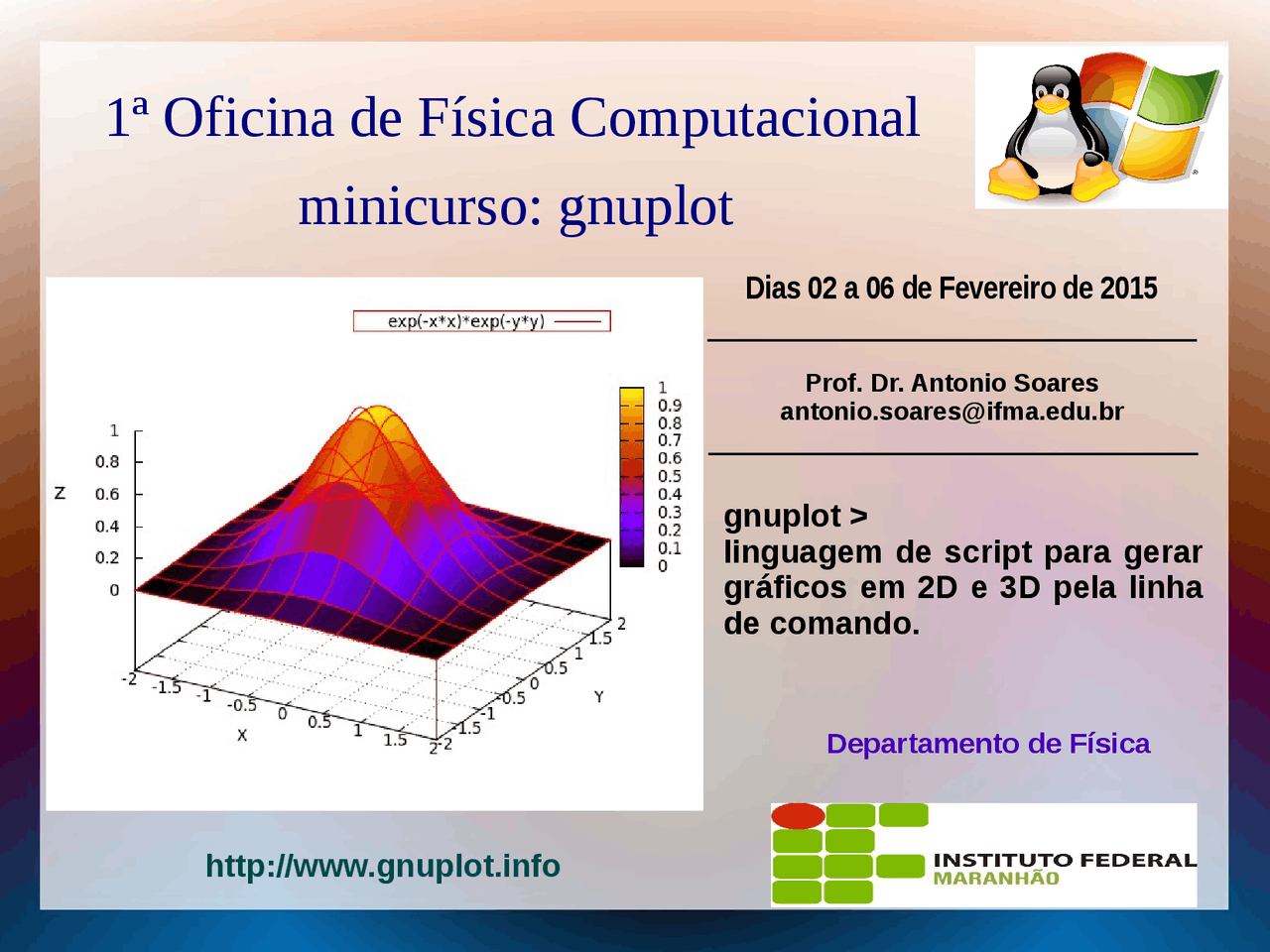 Física Computacional Minicurso Gnuplot Docsity