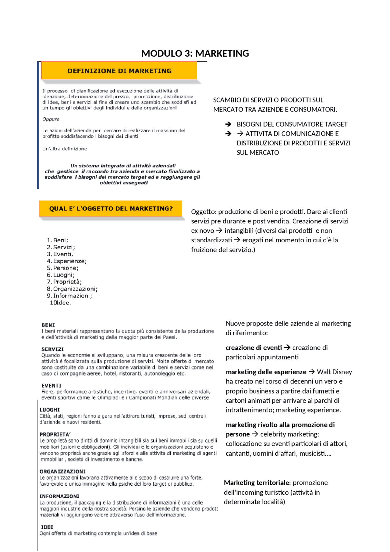 Master Marcom Unità 3 Appunti Di Marketing Docsity