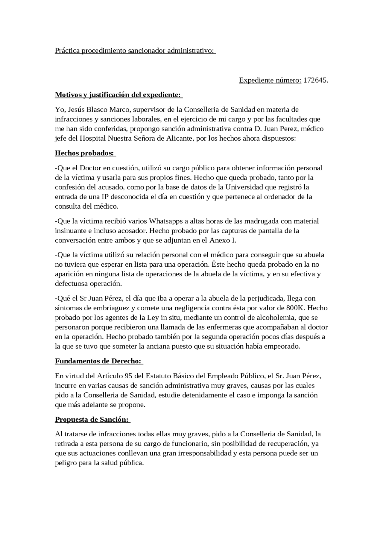 Derecho admin practica - Docsity