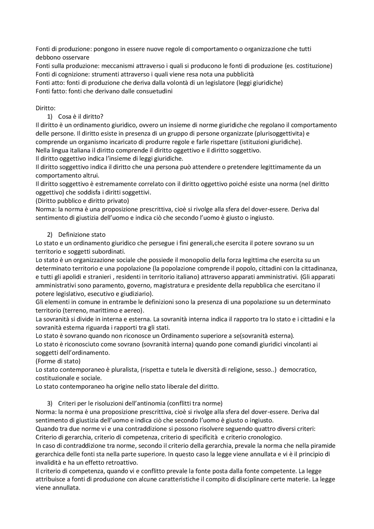 Approfondimento Domande Di Diritto Docsity