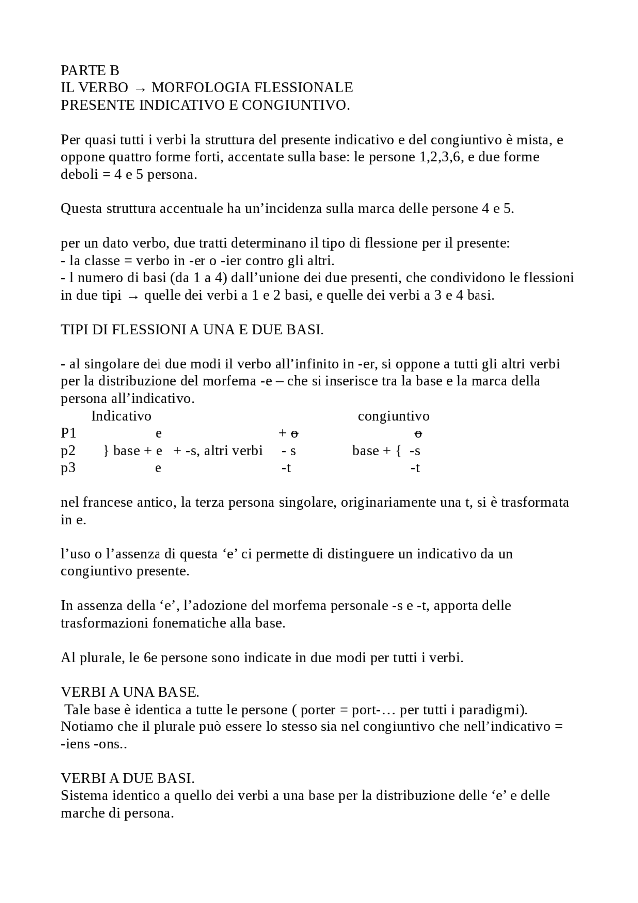 Parte B Floquet Linguistica Francese Appunti Docsity