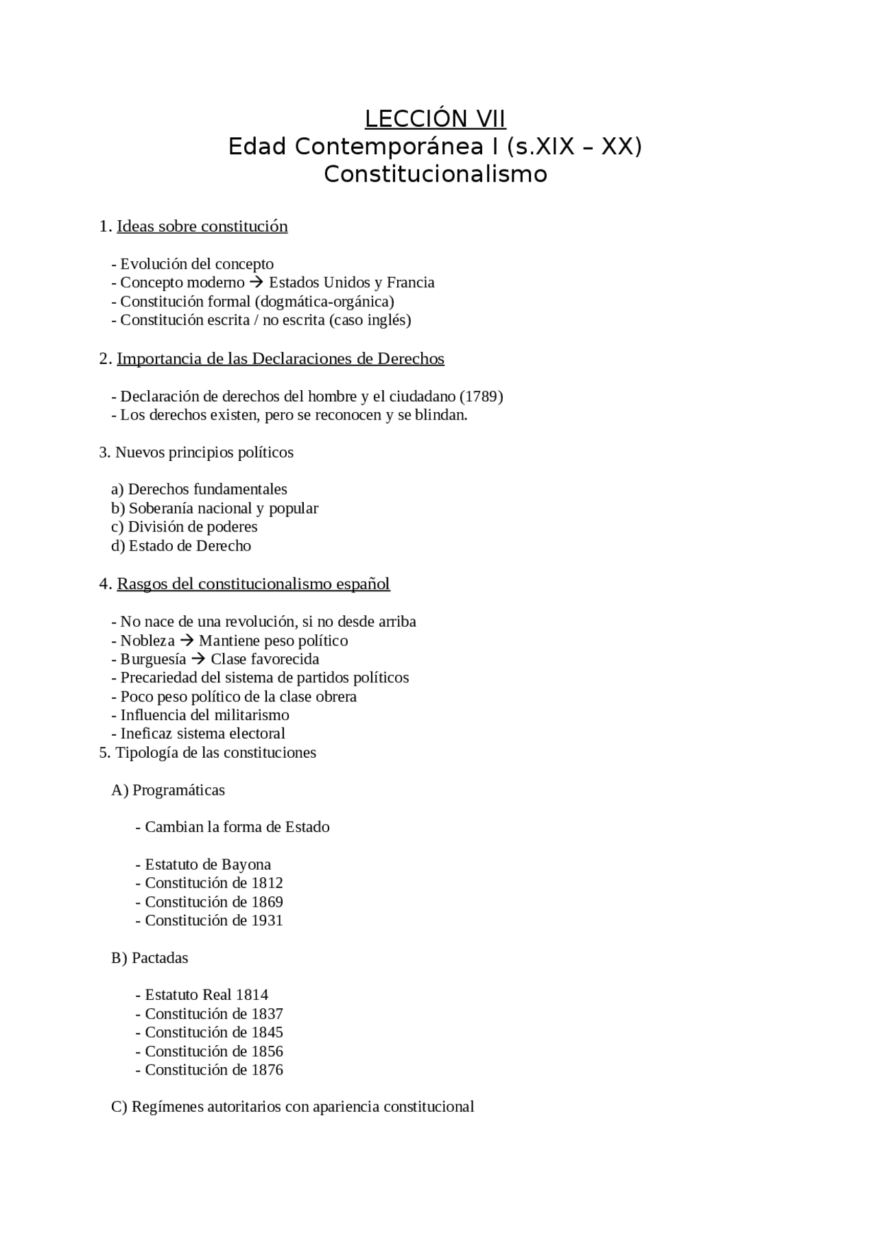LecciÓn Vii Fundamentos Histórios Del Derecho Docsity