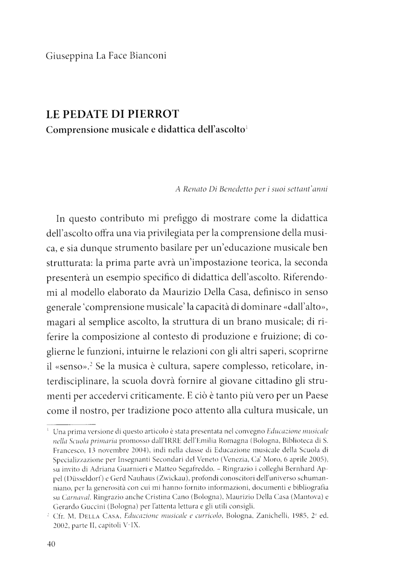 Appunti E Approfondimenti Di Educazione Musicale Parte 1 Docsity