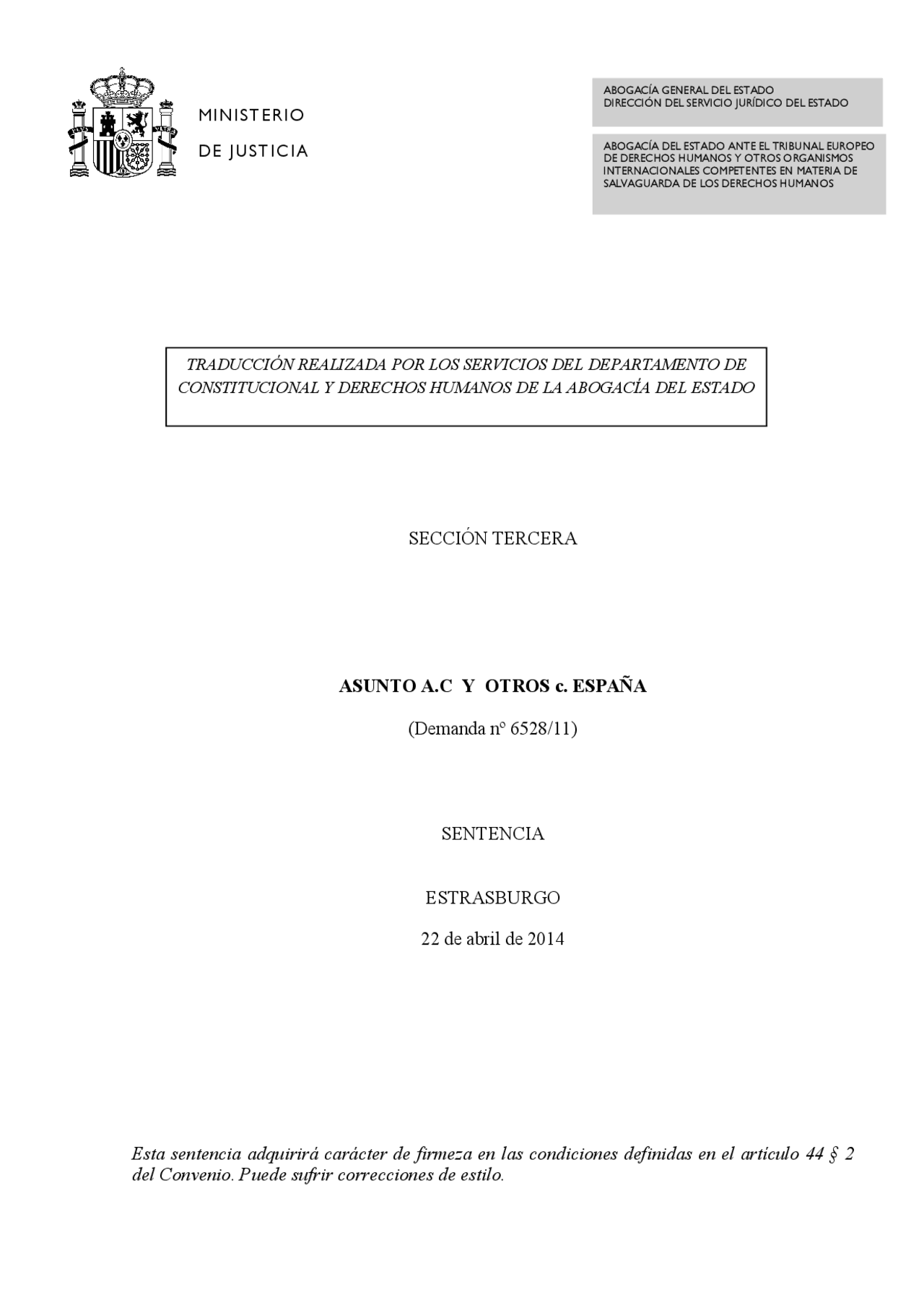 Sentencia Ac Docsity
