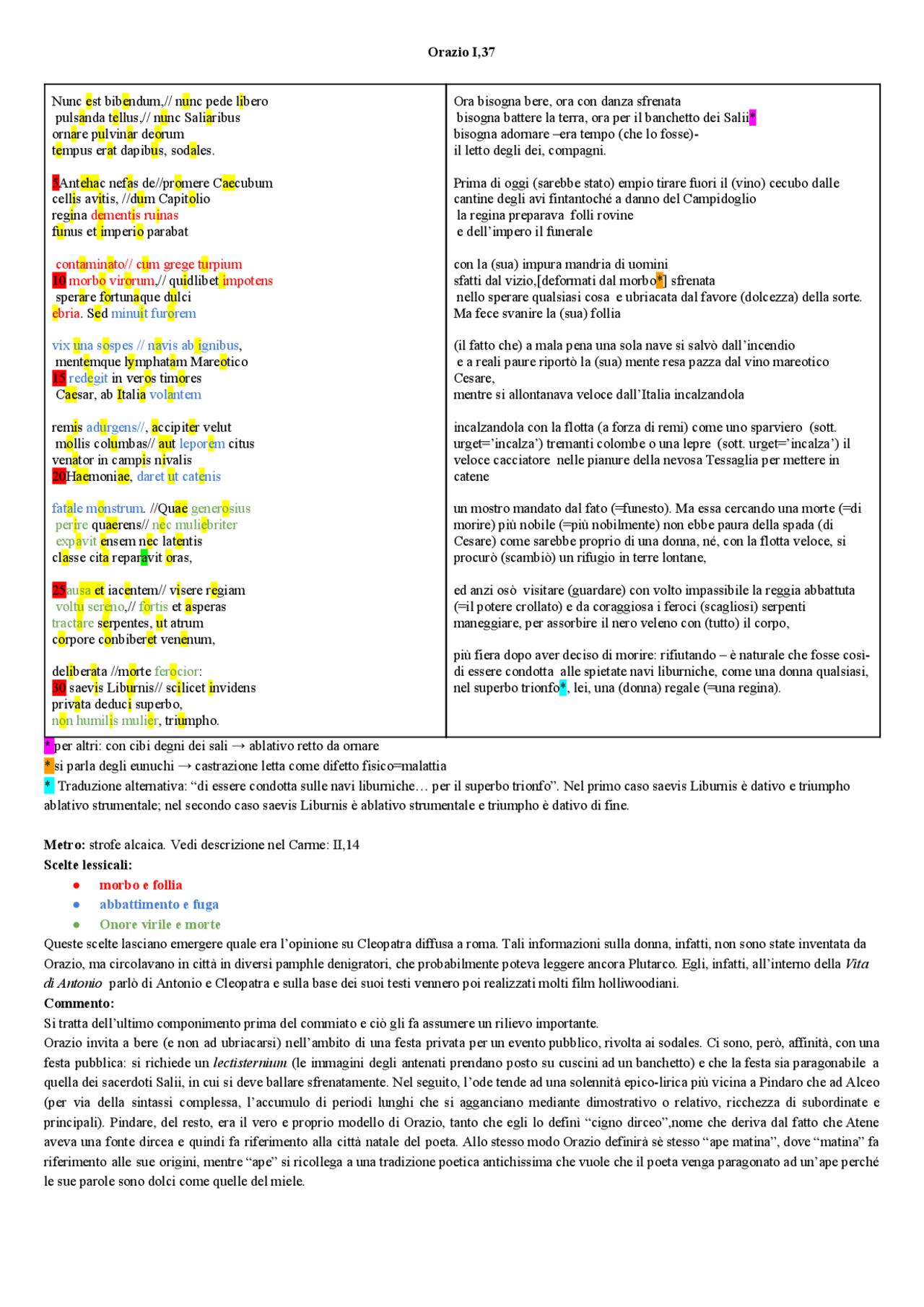 Orazio I37 Docsity
