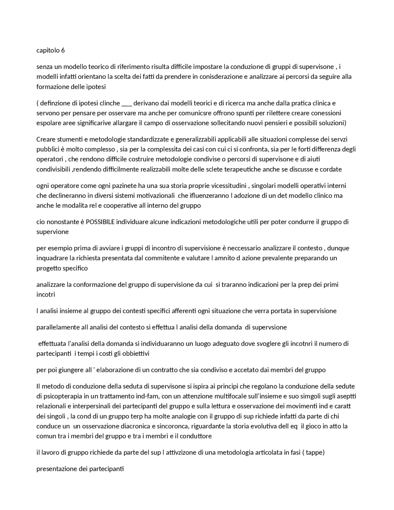 Terapie Imperfette Professor Mazza Docsity