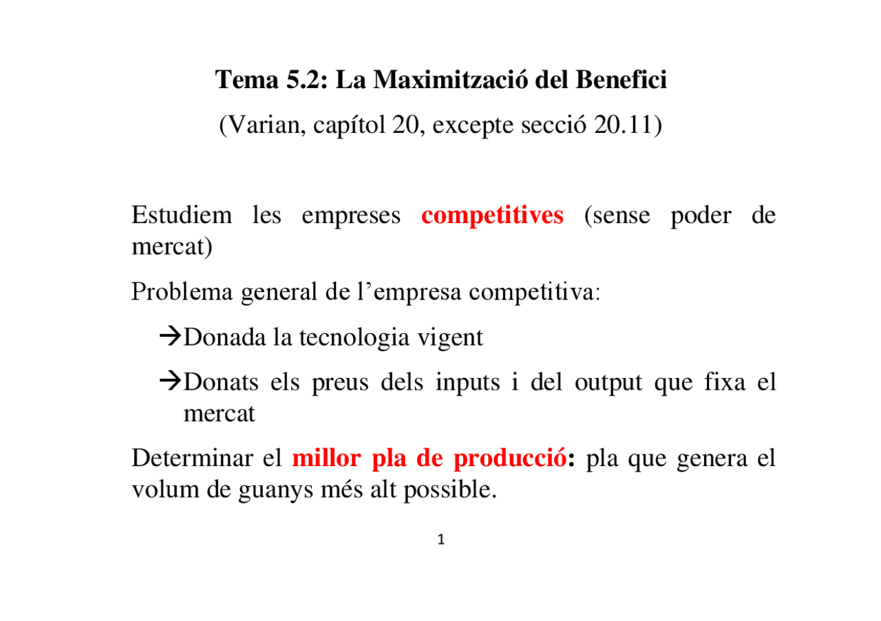Apuntes Microeconomia 1 Docsity