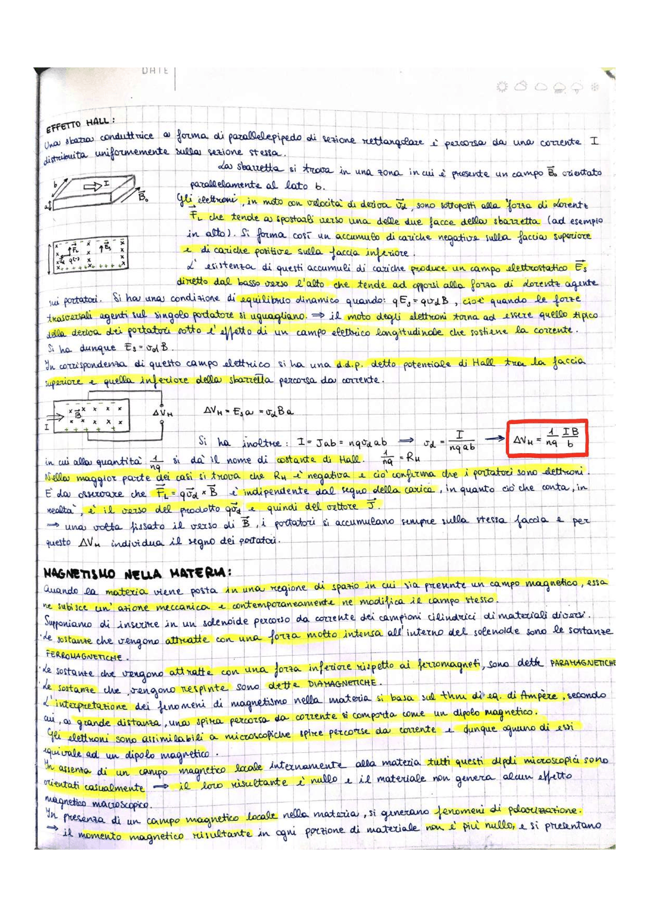 Riassunto Dellesame Di Elettromagnetismo Parte 2 Docsity