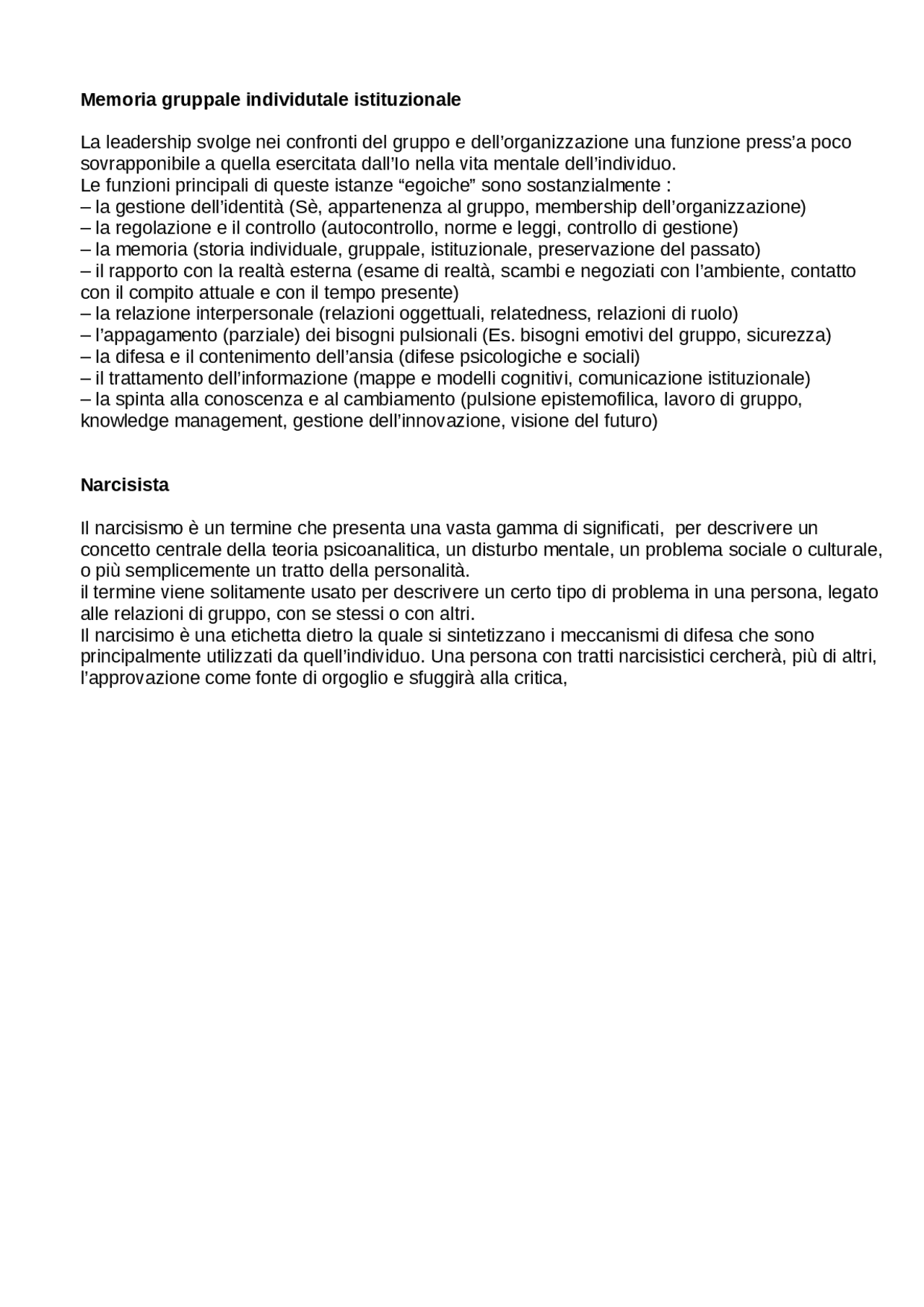 Esame Di Stato Psicologia Winnicot Docsity