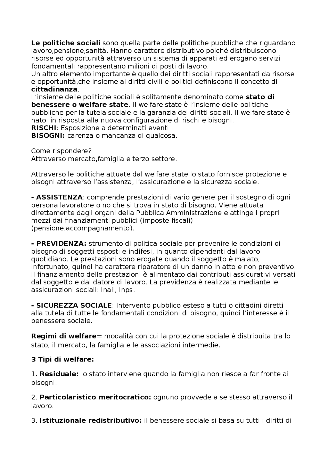 Diritti Dei Cittadini Docsity