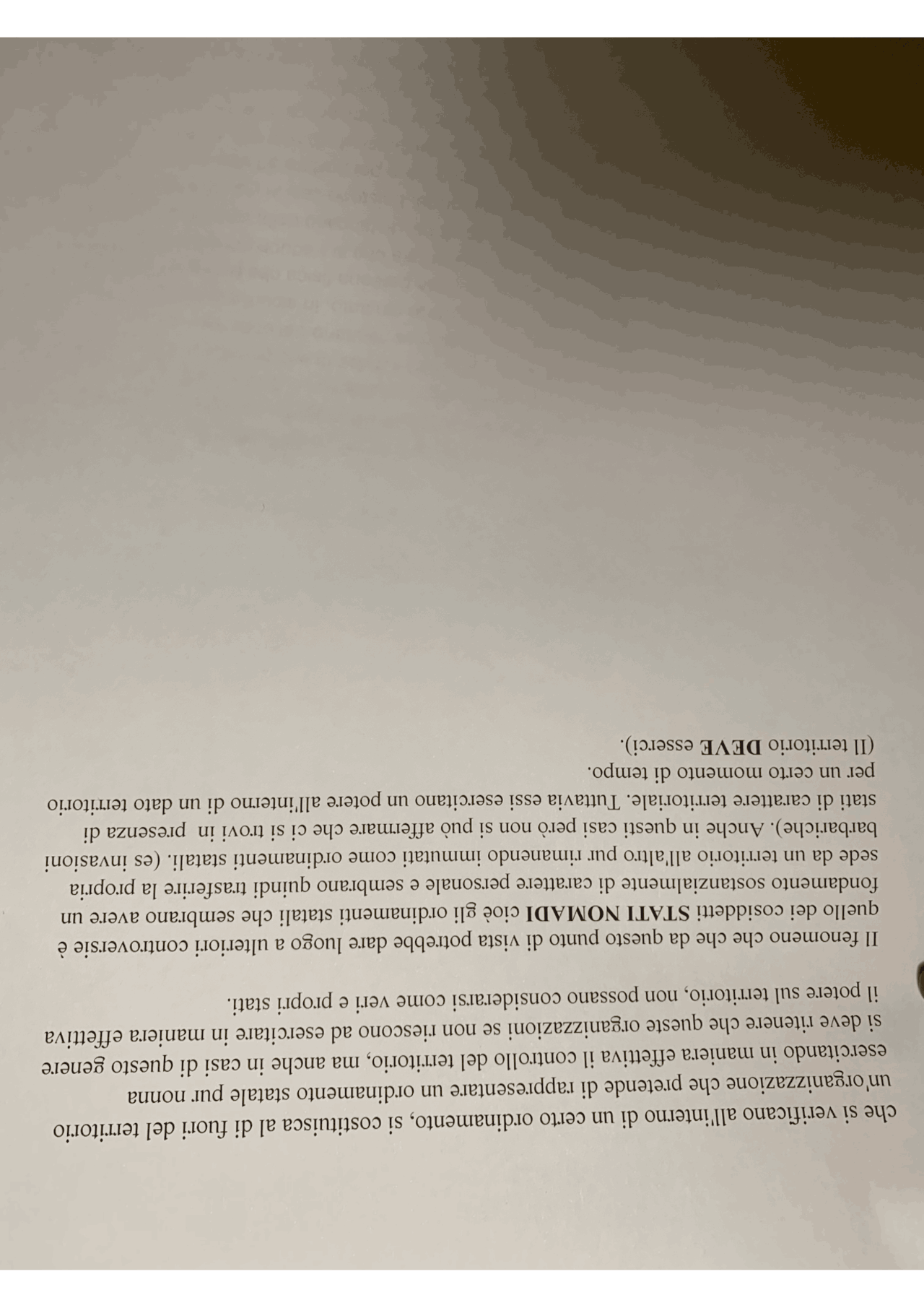 Caratteri: supremazia e Bodin......... - Docsity