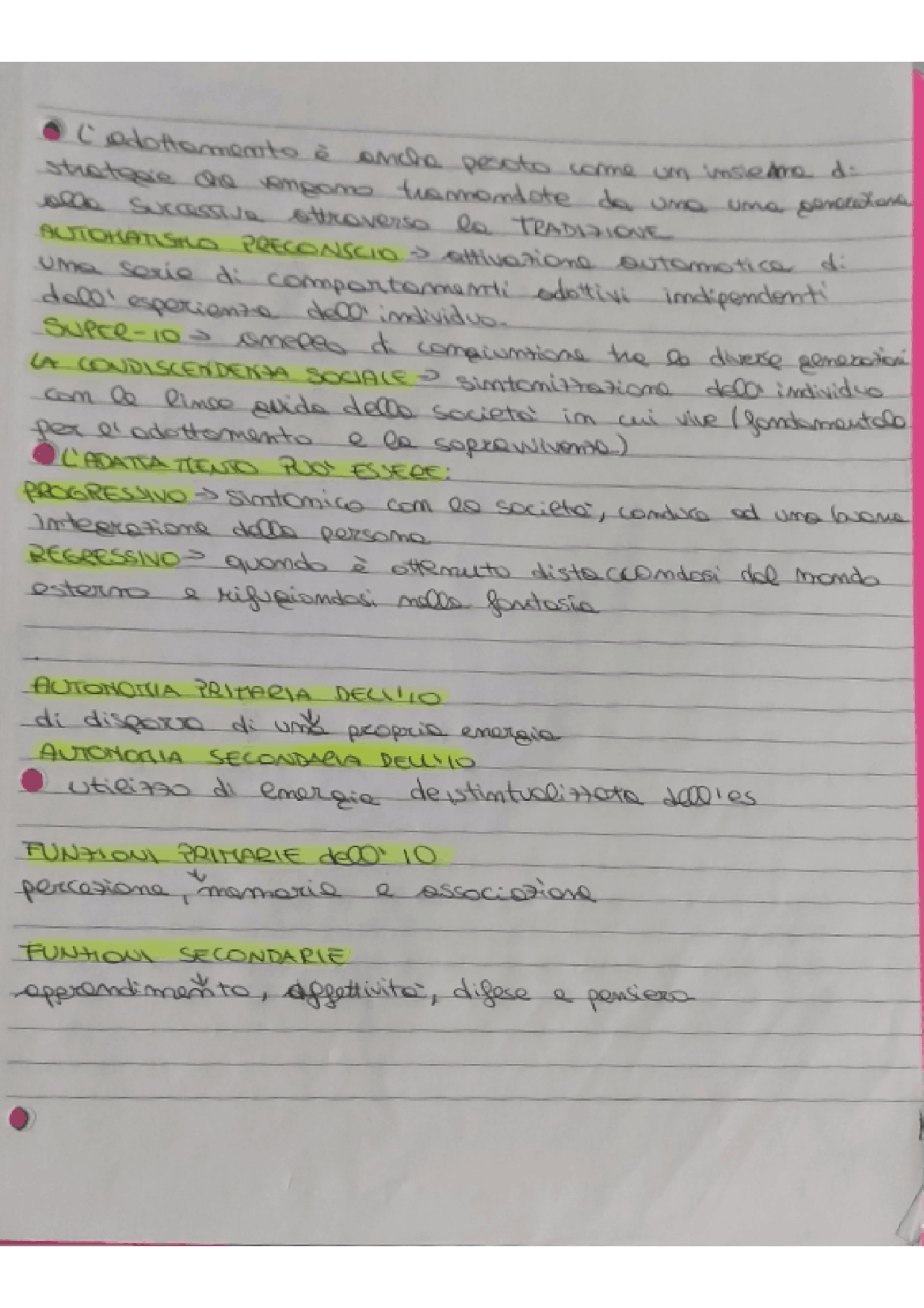 Heinz Hartmann, è stato uno psichiatra e psicanalista austriaco - Docsity