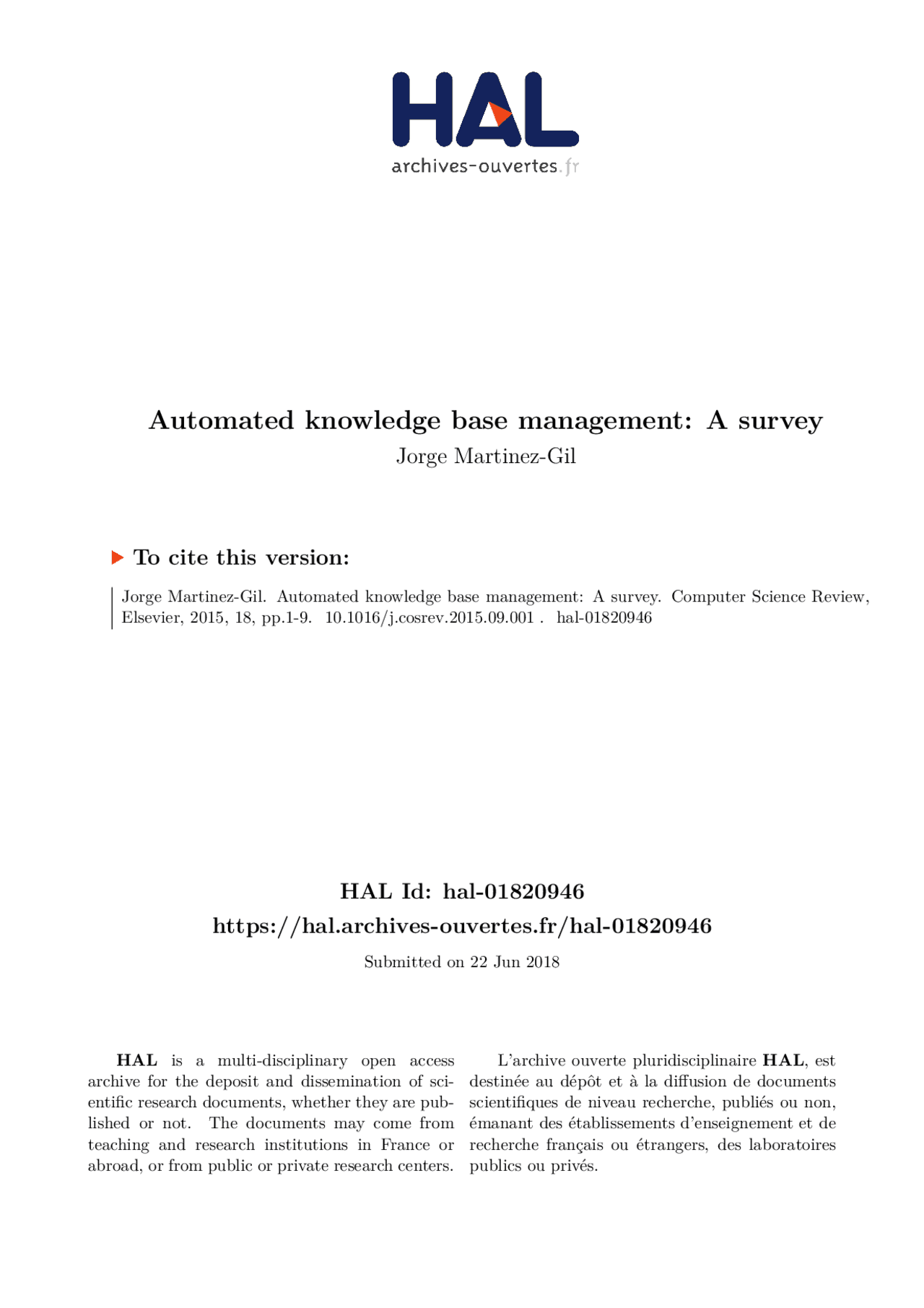 Knowledge Management Docsity