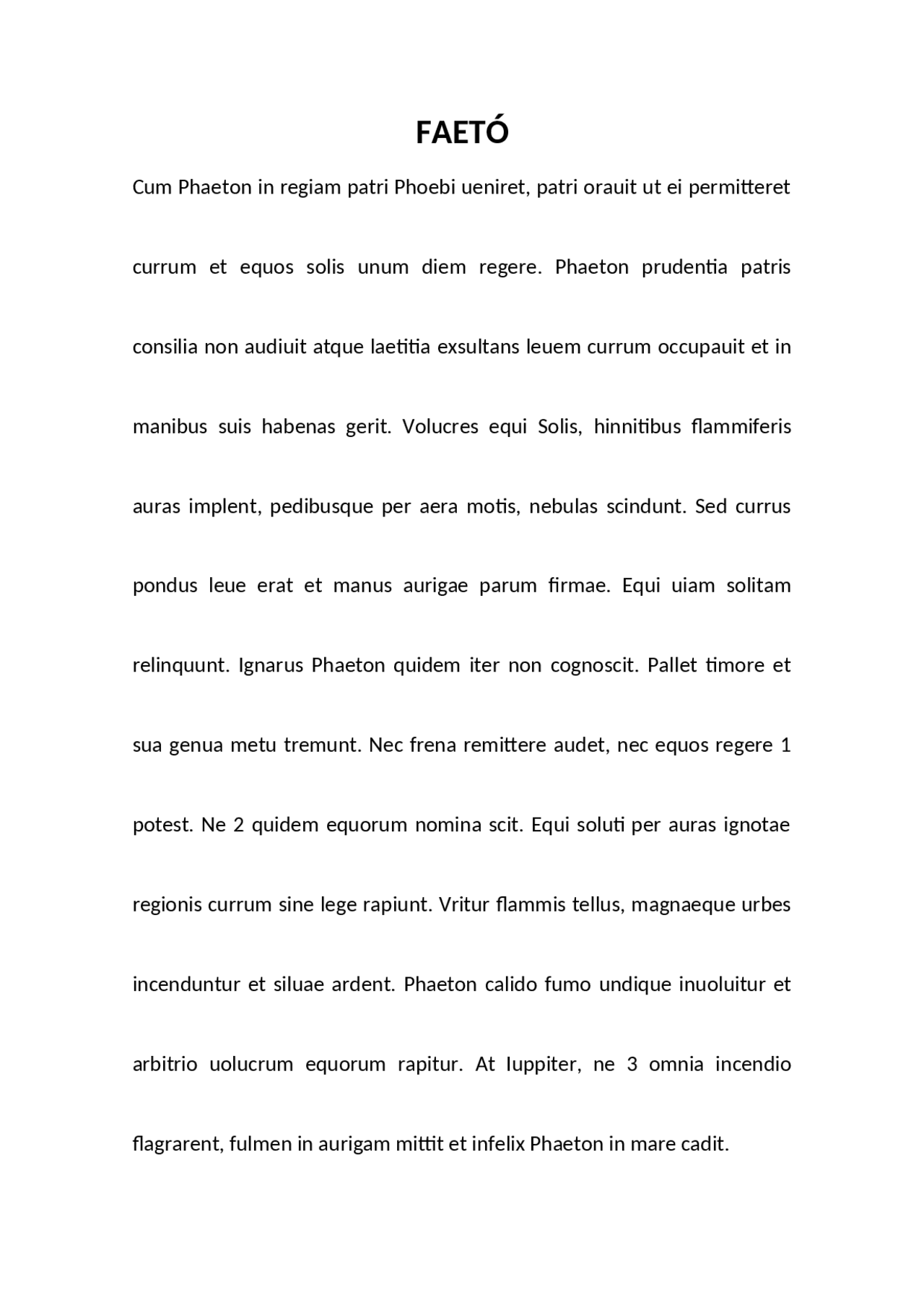 Text FaetÓ LlatÍ Segundo De Bachillerato Docsity