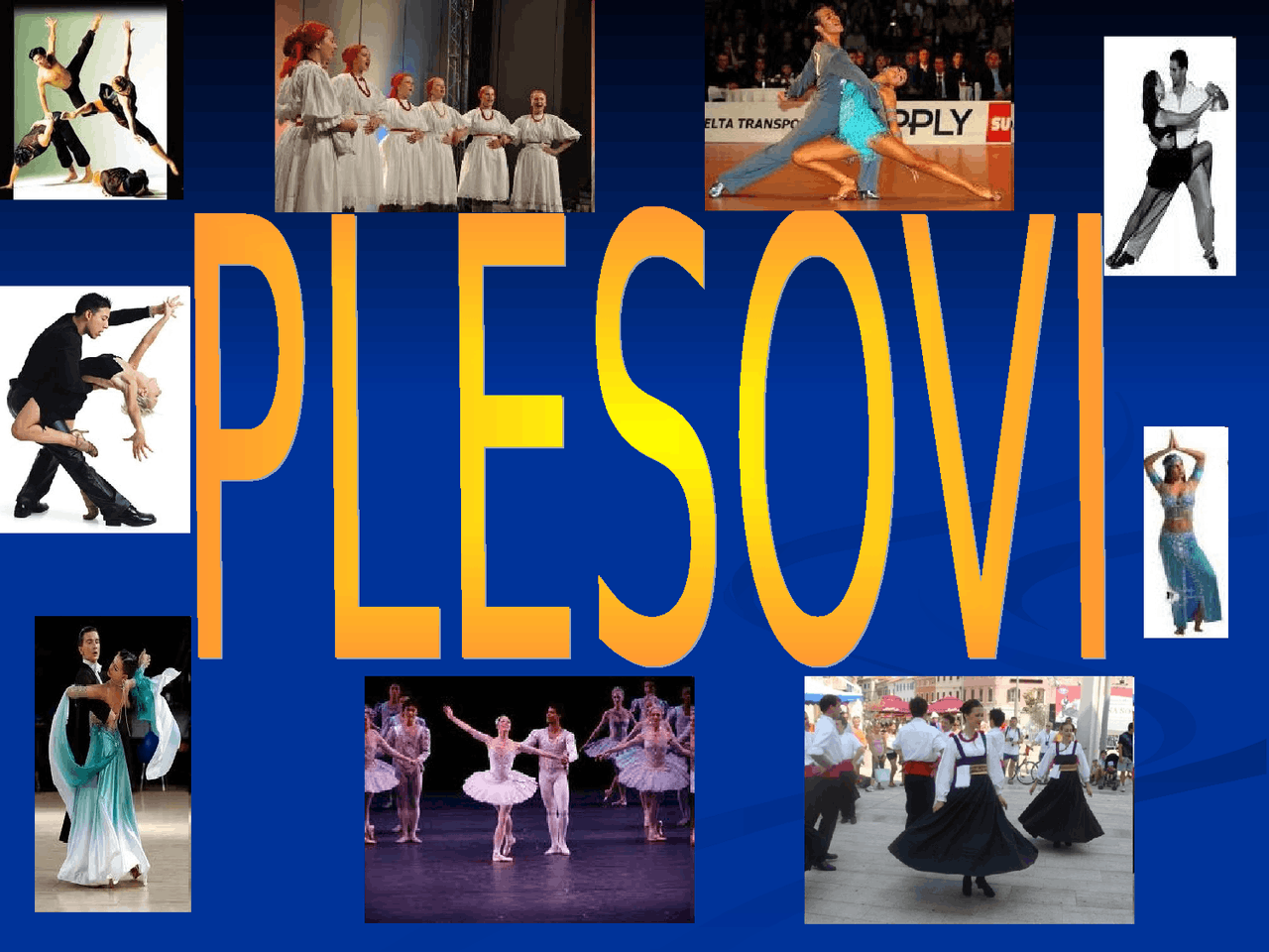 Plesovi u svijetu i šire - Docsity