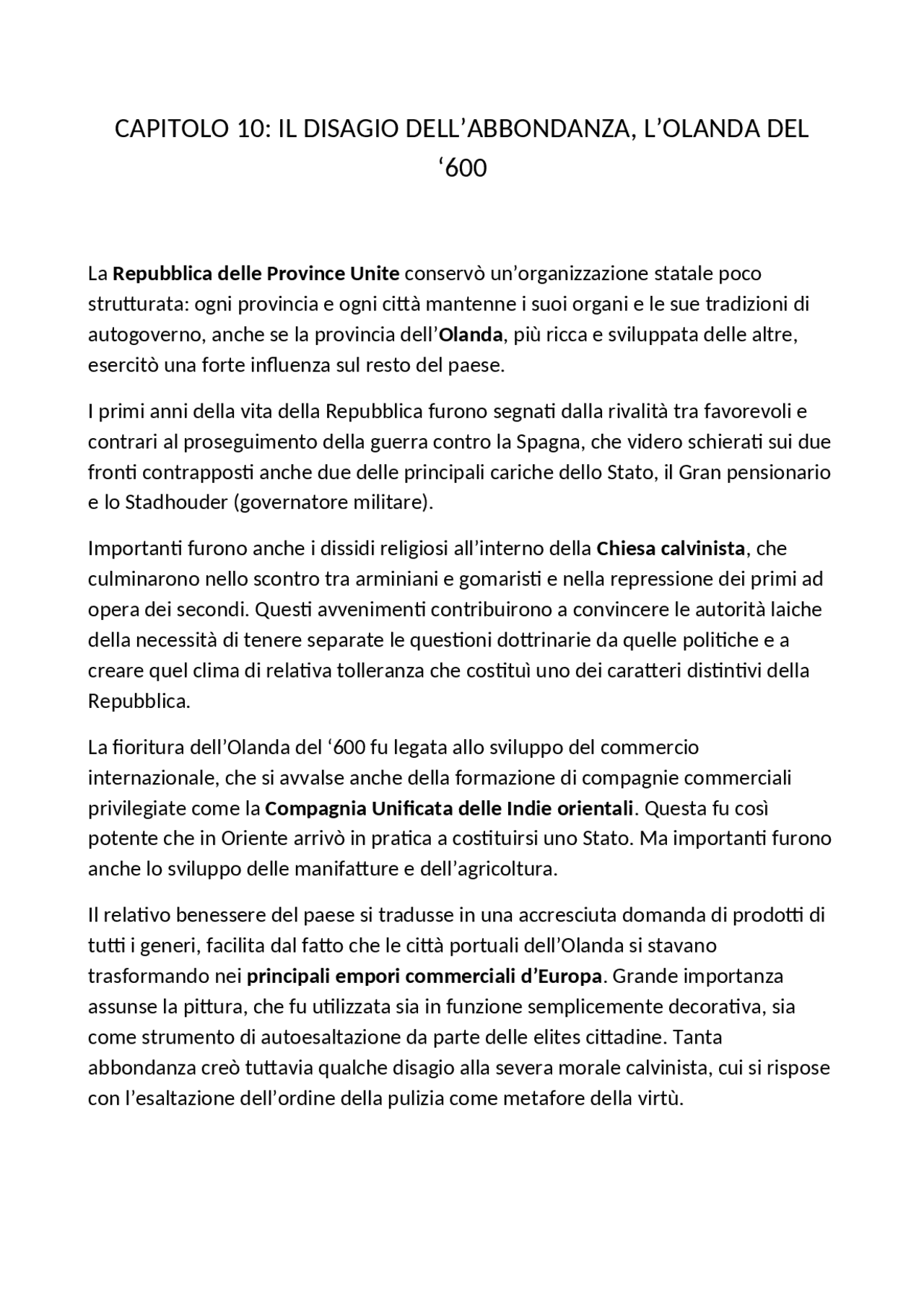 Manuale Di Storia Moderna Ago Vidotto Docsity