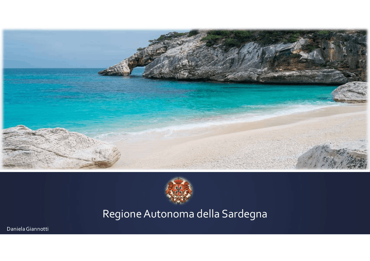 Storia della Sardegna e della sua autonomia regionale - Docsity