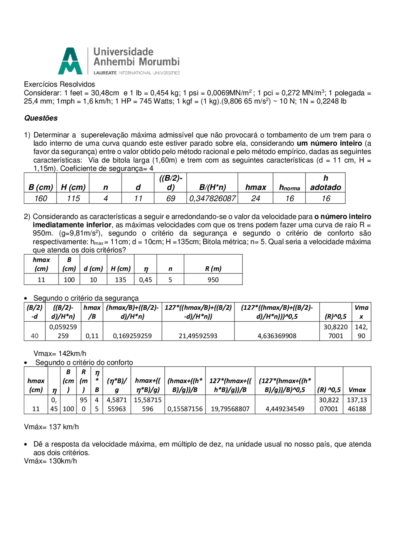 Exercícios Resolvidos Docsity