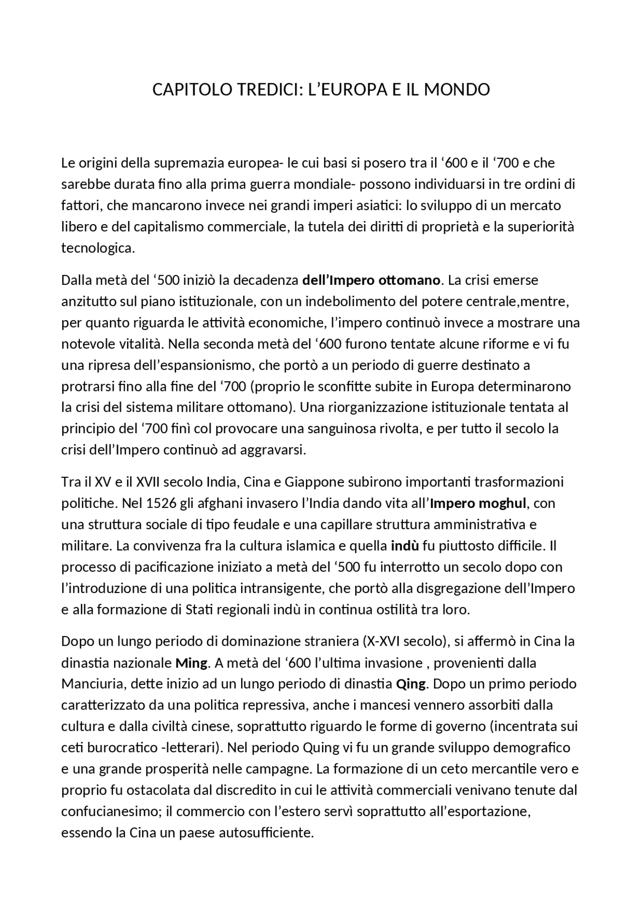 Manuale Di Storia Moderna Ago Vidotto Docsity