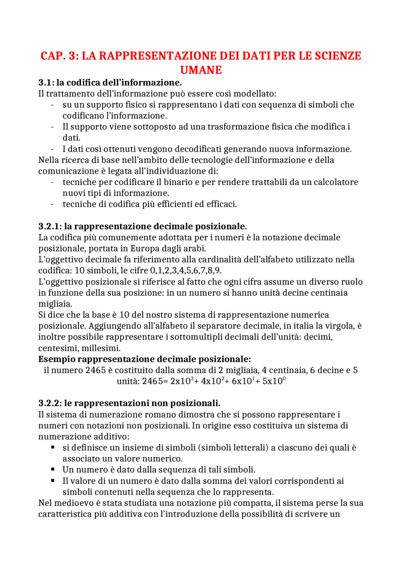 Fondamenti Di Informatica 1 Docsity