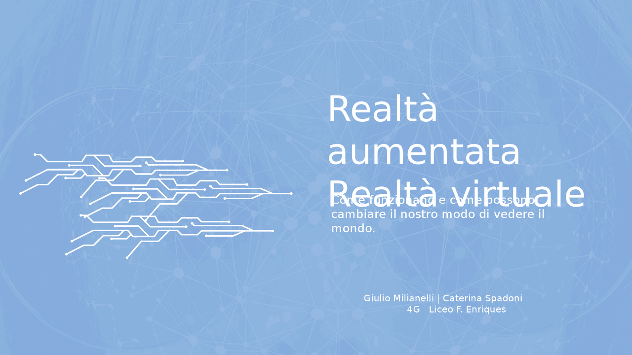 Realtà Aumentata E Realtà Virtuale Docsity