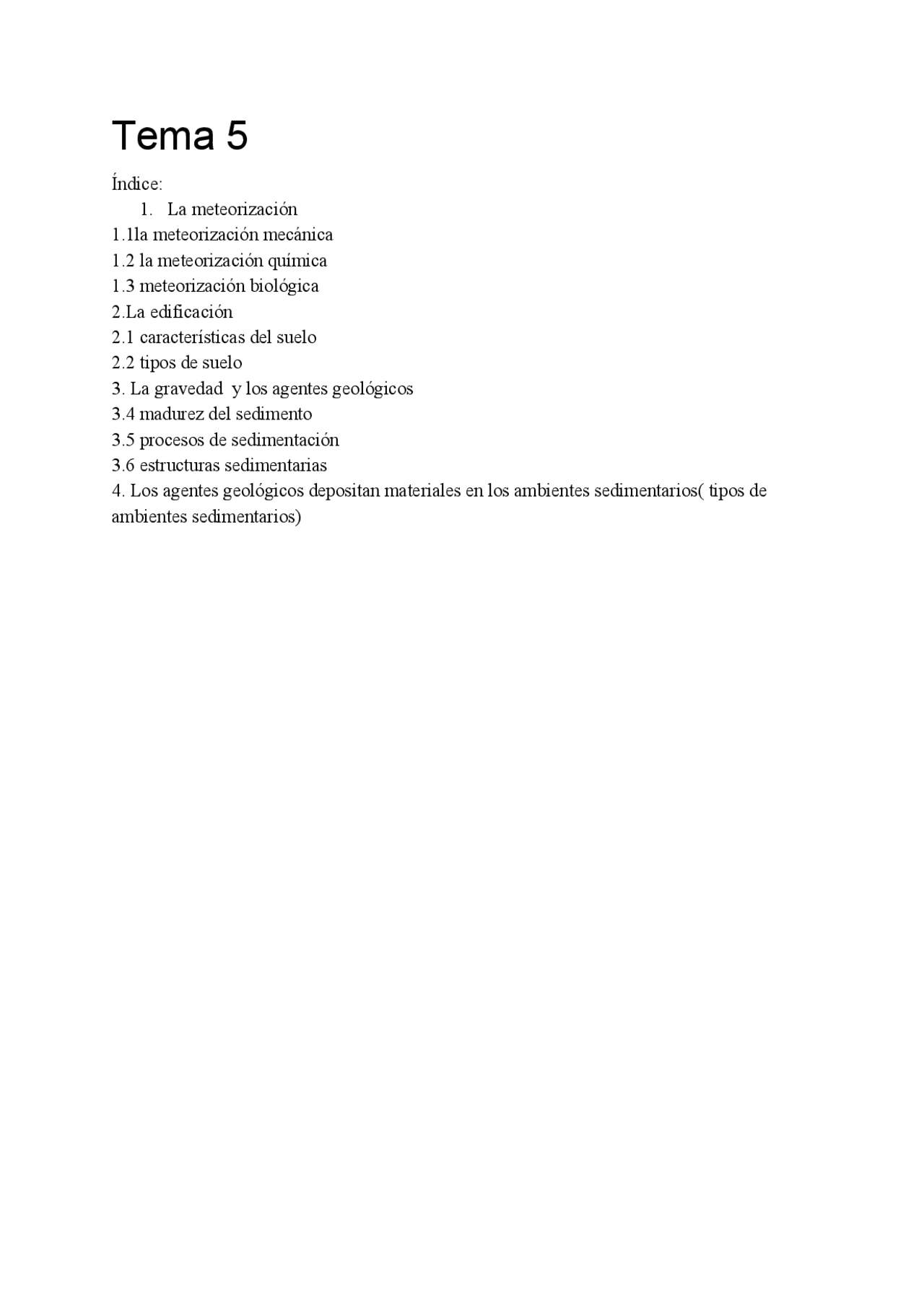 Geología 1 Bachiller Resúmenes De Geología Docsity