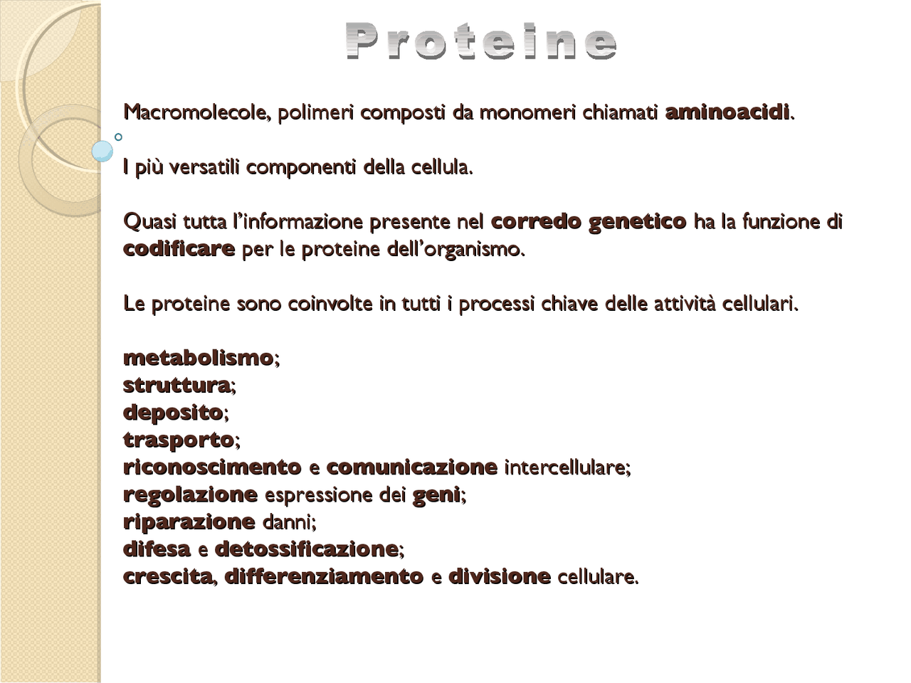 Biologia Applicata All Attivita Psichica Docsity