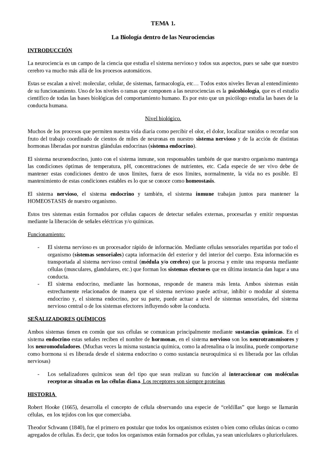 Apuntes Biología Celular Docsity