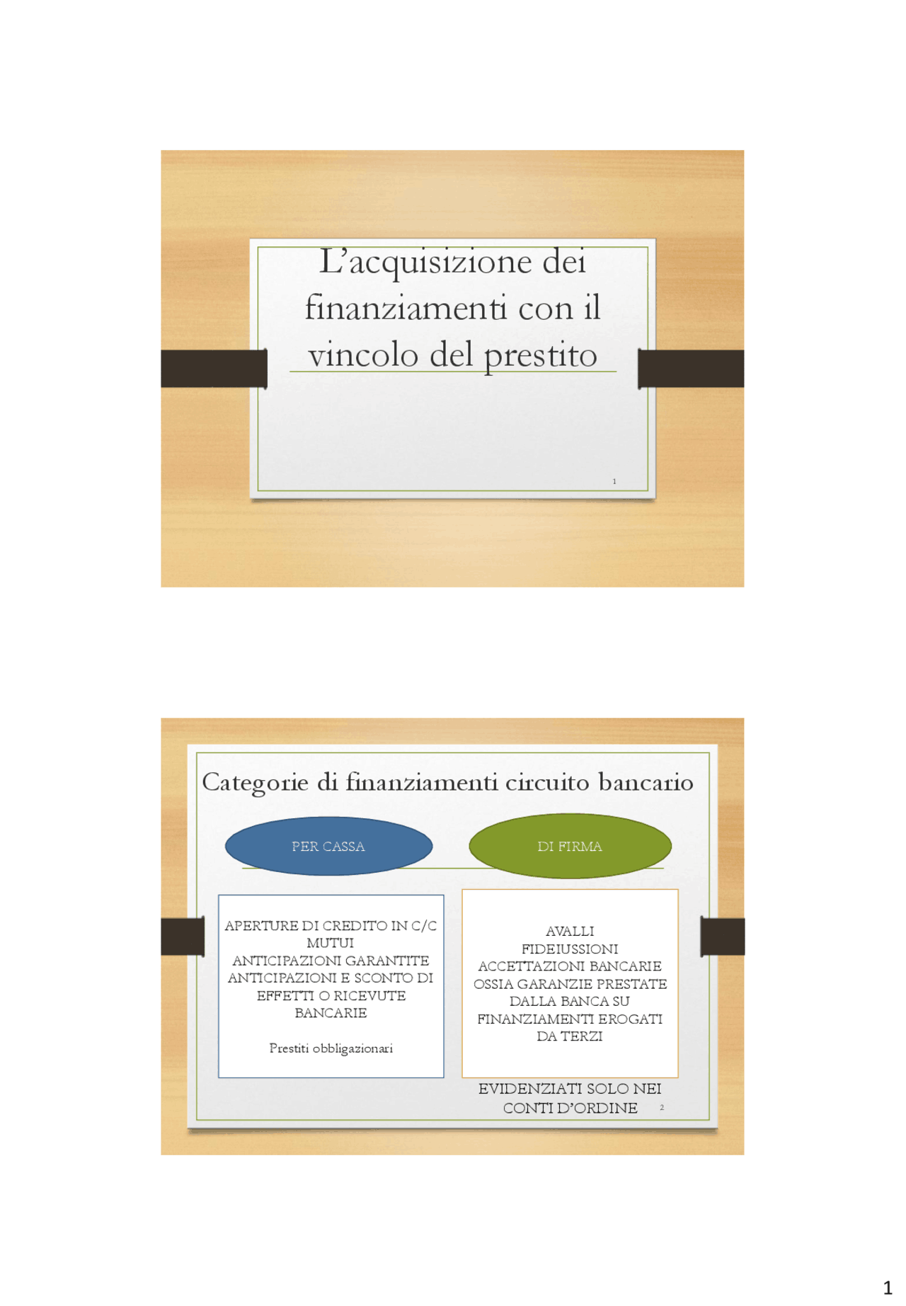 Contabilità E bilancio - Docsity