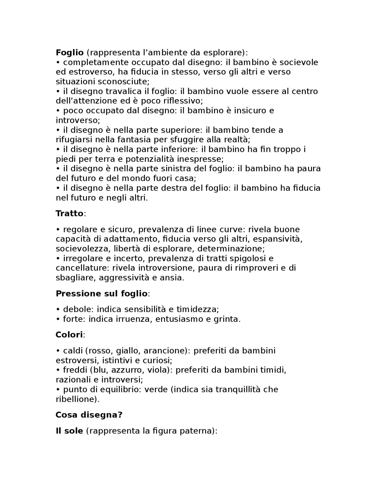 Caratteri Generali Del Disegno Docsity