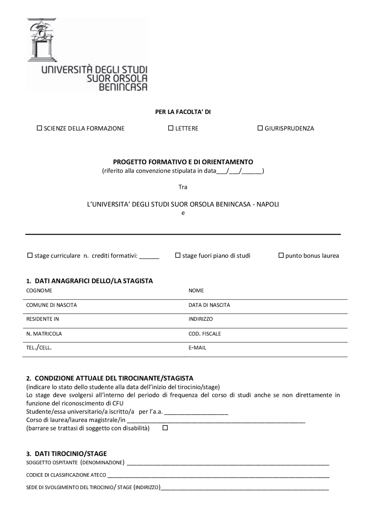 PROGETTO FORMATIVO E DI ORIENTAMENTO | Guide, Progetti e Ricerche di ...