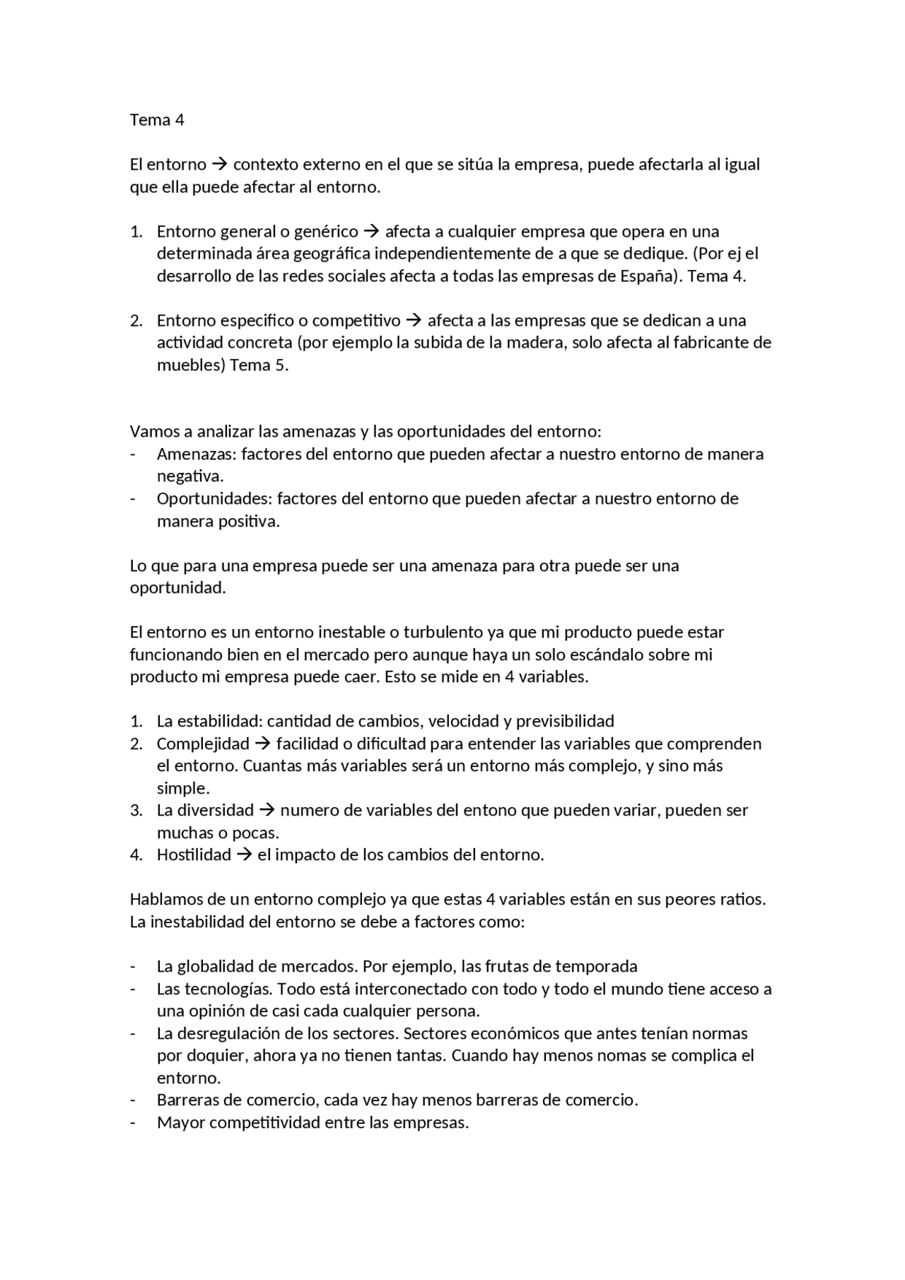 Dirección Estratégica Docsity