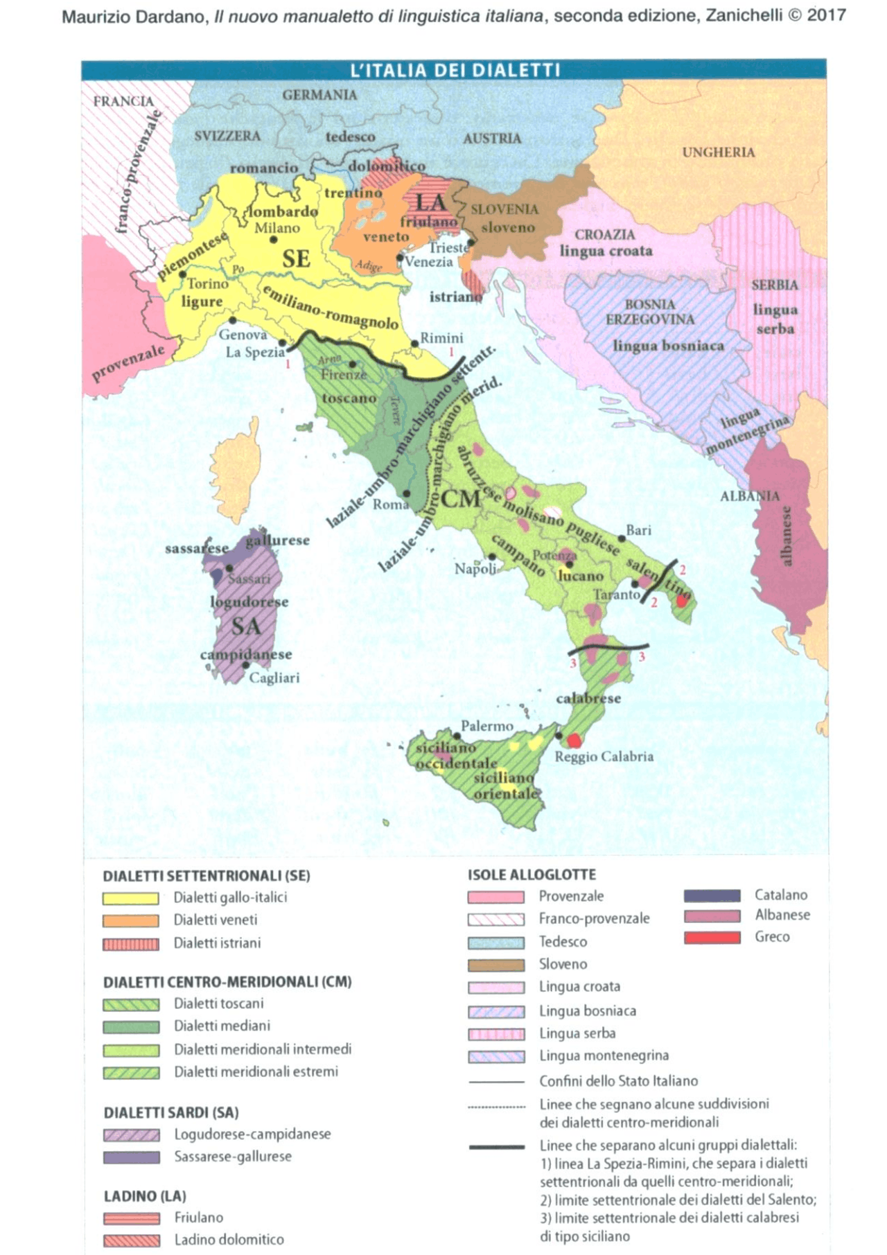 Litalia Dei Dialetti Docsity