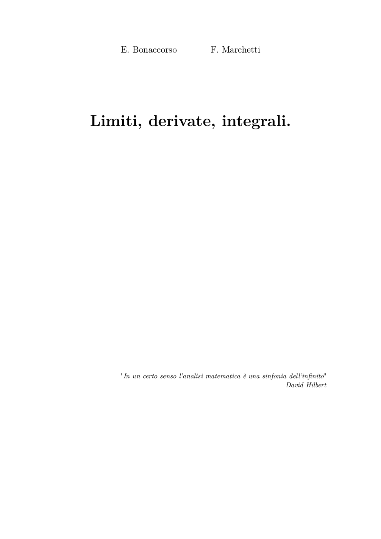 Analisi Dispensa Per Esame Di Ingegneria Unifi Docsity