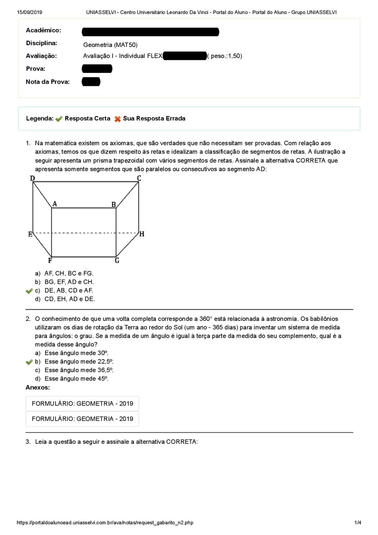 Matemática Uniasselvi Docsity