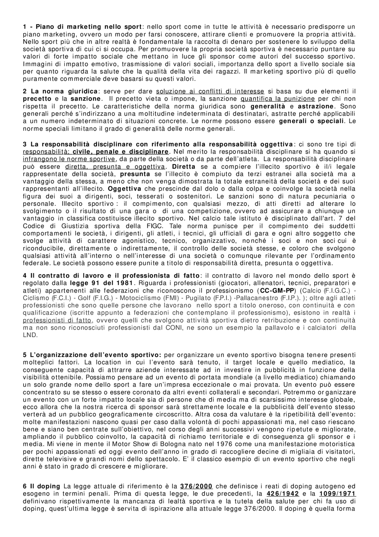 Domande E Risposte Esame Di Discipline Giuridiche Ed Economiche Docsity