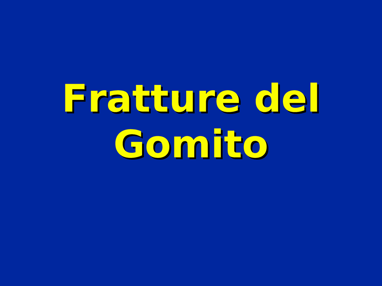 Ortopedia Corso In Ppt Docsity