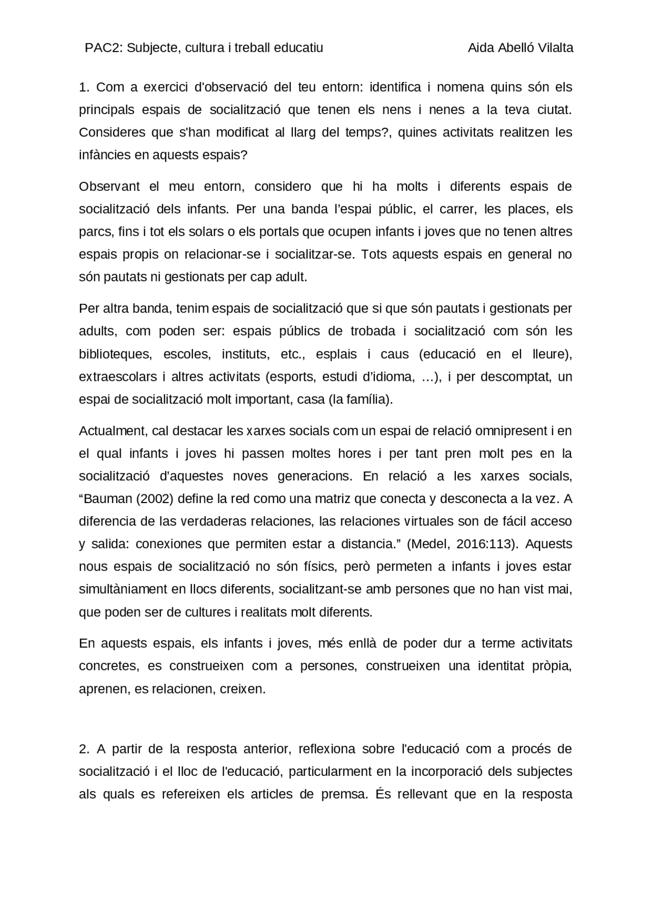 Bases Dacció Socioeducativa Pac2 Docsity