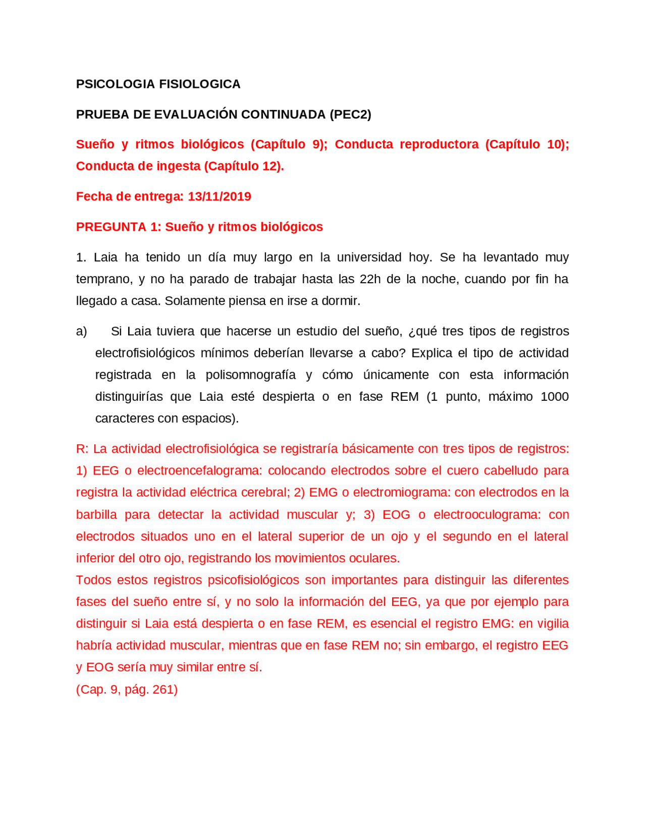 Solución Pec 2 Fisiología Docsity