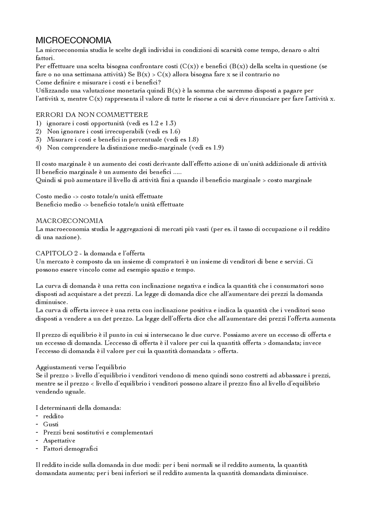 Microeconomia Mcgraw Hill Docsity