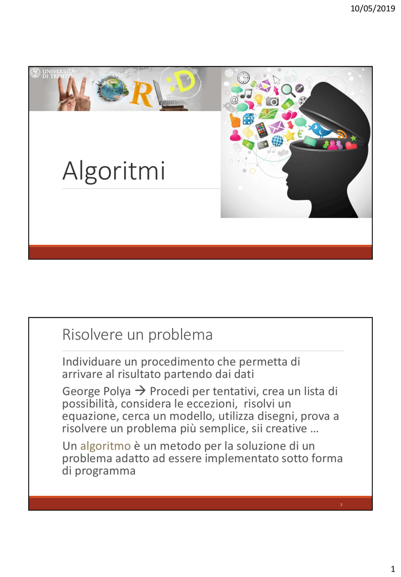 Tecnologie Informatiche Per La Comuncazione Docsity