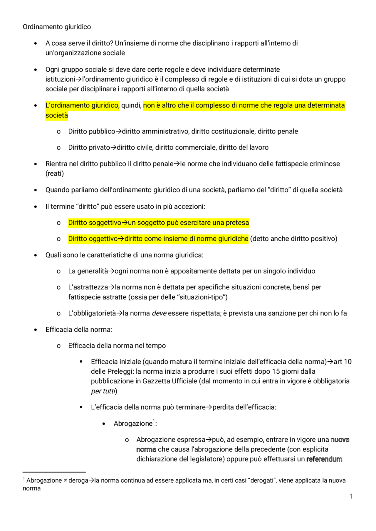 Appunti Diritto Pubblico Docsity