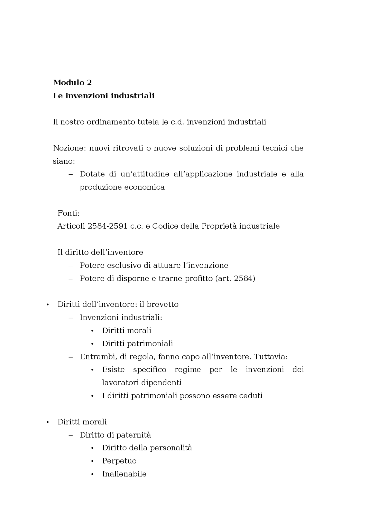 Dispense Di Diritto Privato Docsity